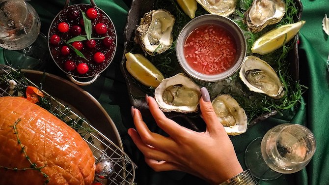 Theatrical cuisine, international fare | Backstage Food Theatre Menu